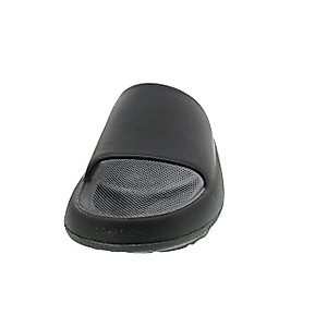 Skechers Women's Arch FIT Horizon Sneaker, Black Synthetic, 9