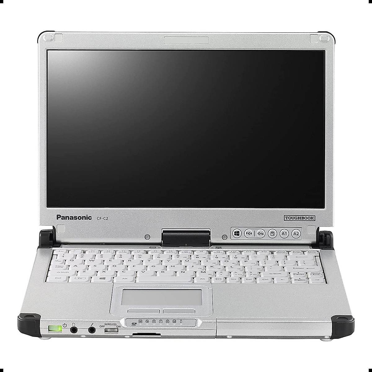 Panasonic Toughbook CF-C2 12.5 Inch Laptop , Intel Core i5 4300U up to 2.9GHz, 8G DDR3L, 480G SSD, WiFi, USB 3.0, VGA, HDMI, Windows 10 64 Bit-Multi-Language, English/Spanish/French(CI5) (Renewed)