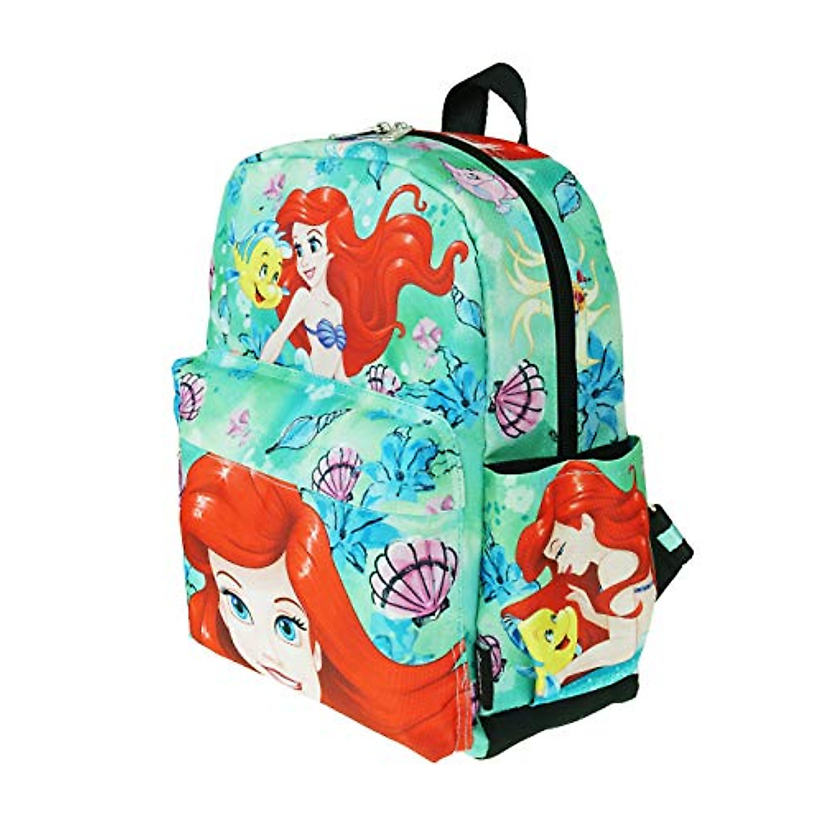 KBNL The Little Mermaid Ariel 12inch Deluxe Oversize Print Daypack A21328 Medium