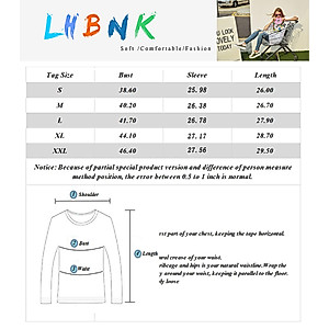 Christmas Sweatshirt Women Merry and Bright Christmas T-Shirt Funny Xmas Lights Blouse Tops Holiday Shirts (Wine Red, XX-Large)