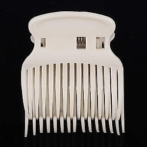 Tbestmax 24 Hot Roller Clips for Hair Curler Claw Clip Replacement Hair Section Styling for Women Girls White