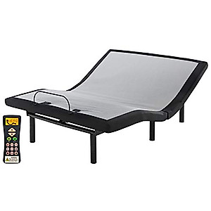 Signature Design by Ashley Adjustable Power Mattress Massage Base with Remote Control, California King