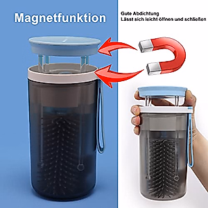 luluan Baby Bottle Brush Cleaning Kit with Drying Rack, Baby Bottles Silicone Brushes for Cleaning Baby Bottles, Bottle Cleaner Brush 6-Set for Cleaning Glass Bottles Plastic Bottles Metal Bottles