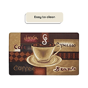 Achim Home Furnishings Anti Fatigue Mat 18x30 - Coffee