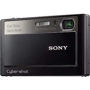 Sony Cybershot DSC-T20 8MP Digital Camera with 3x Optical Zoom and Super Steady Shot (Black)