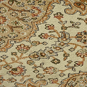 Home Dynamix Royalty Medallion Traditional Area Rug, Beige/Ivory, 7'8"x10'4"