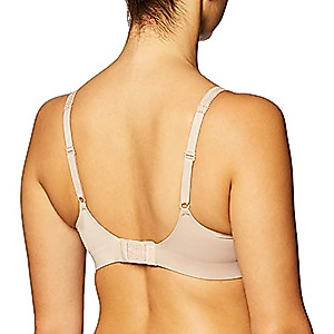 Calvin Klein Women's Liquid Touch Lightly Lined Perfect Coverage Bra, Honey Almond, 34B