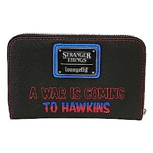 Netflix Stranger Things Upside Down Shadows Zip Around Wallet