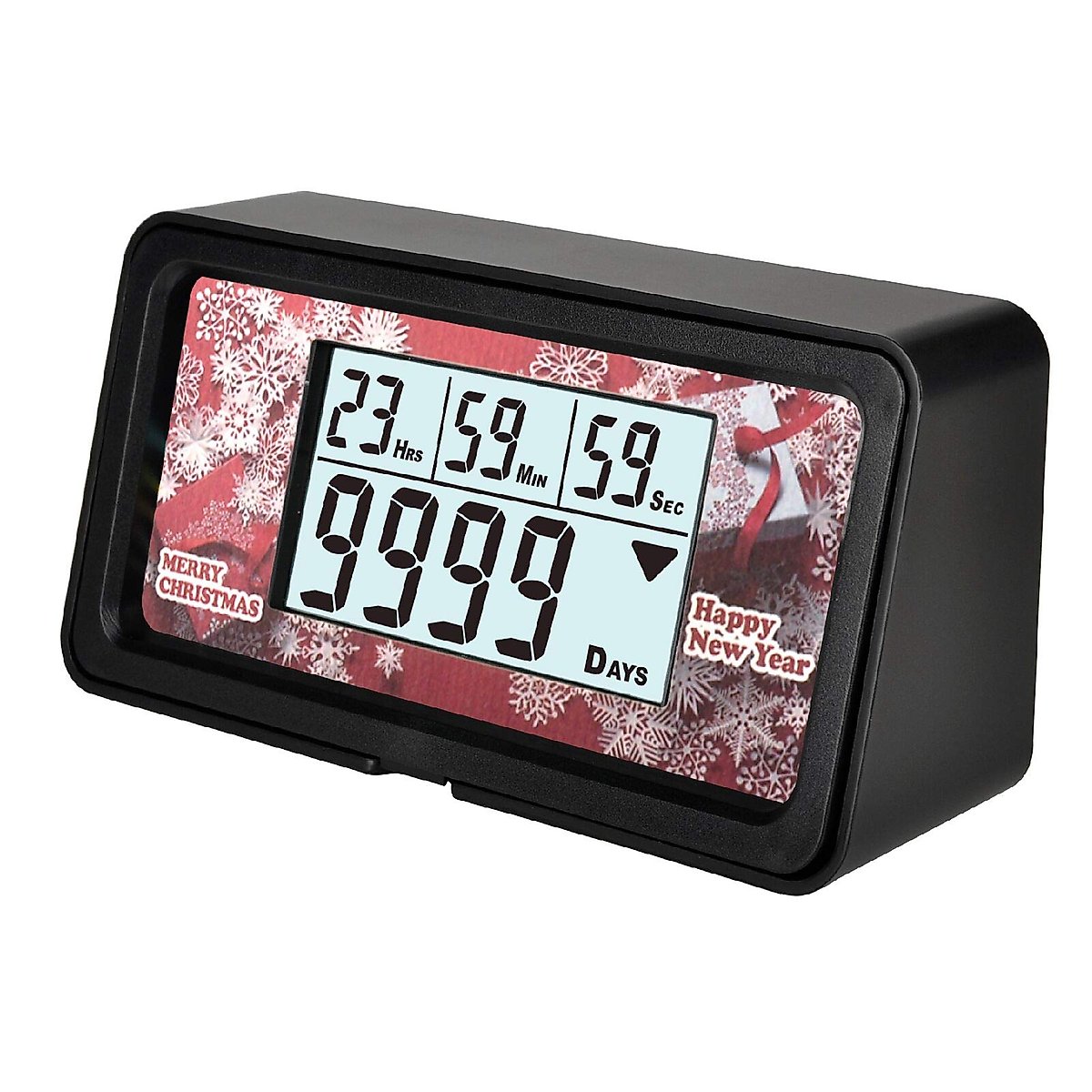 Runleader Digital Count-Down Events Timer,Stopwatch Record,Calendar&Clock Display,Data Resettable for Vocation Retirement Meeting Anniversary Graduation Wedding Premiere.