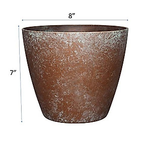 Classic Home and Garden 3/806WC/1 Premiere Collection Planter, Abigail 15", Weathered Copper