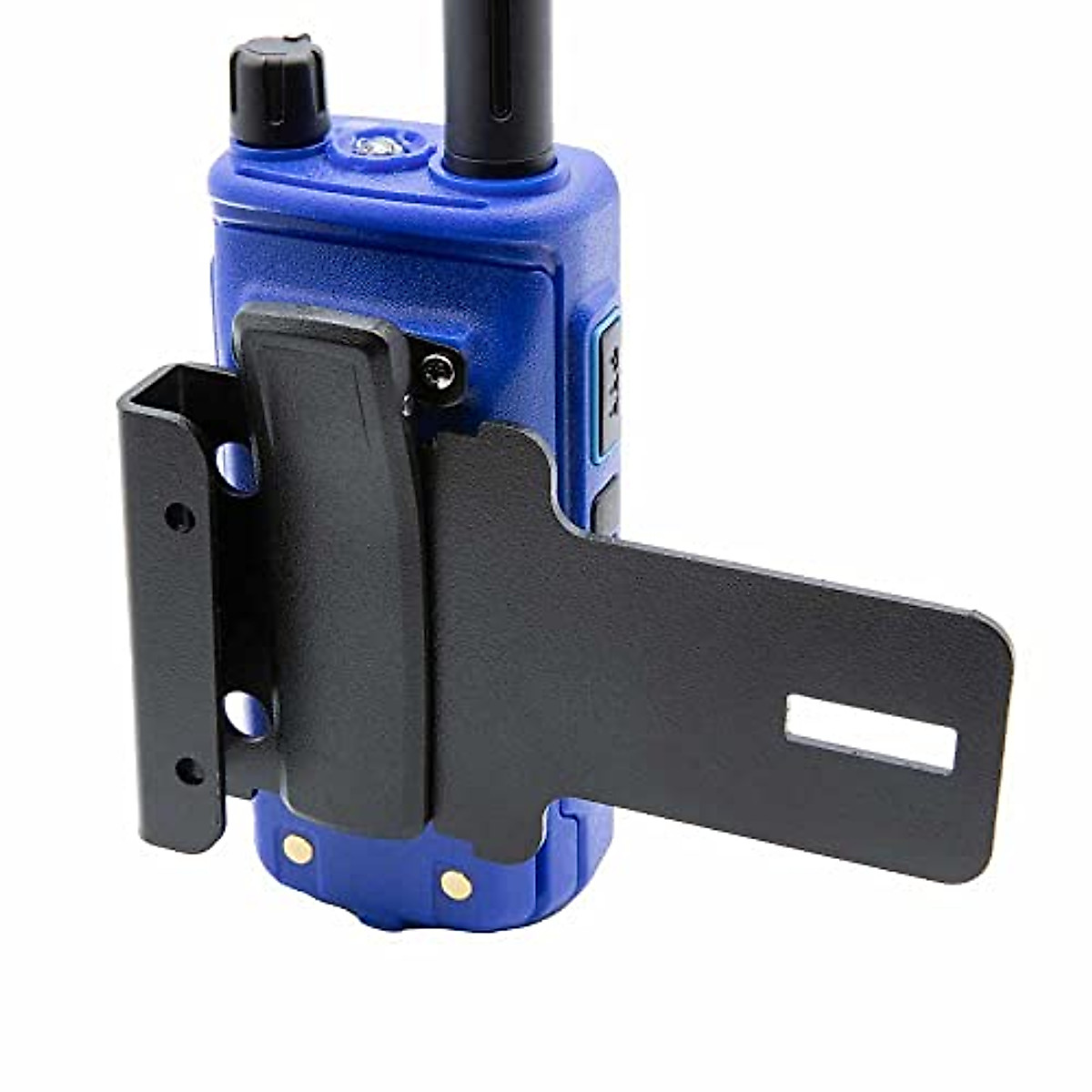 Rugged Single Side Radio & Hand Mic Mount for V3 RH5R RDH16 R1 GMR2 and Baofeng Handheld Radios