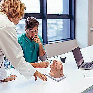 LXT PANDA Catheterization Model, Medical Practice Traning Model, Female Internal and External Catheterization Model- PVC Manikin Teaching Model - for Gynecology Medical Educational Training Aid.