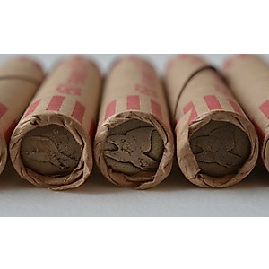 Unsearched Mystery Shotgun Wheat Penny Roll w/ Flying Eagle Cent & Indian Head Cent Ends Old Us Coin Shot Gun Lot