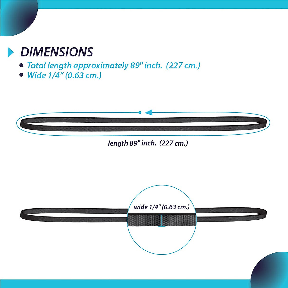 Replacement Dryer Belt WE12X82 for GE, Frigidaire, Hotpoint