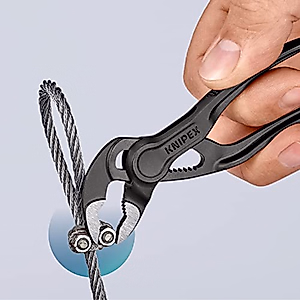 KNIPEX Cobra® XS Water Pump Pliers grey atramentized, embossed, rough surface 100 mm 87 00 100