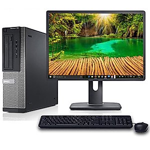 Dell Optiplex 390 Desktop Computer i3 3.2GHz 4GB RAM 1TB HD Windows 10 Home w/19 LCD Bundle-WiFi Adapter, Keyboard and Mouse