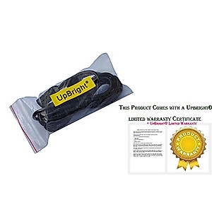 UpBright Extension Power Cord Cable Compatible with Limoss ZB-A290020-B 500407 MC140-29V Okin Kaidi KDDY001 KDDY008 PSK2918A HHC Okin Lift Chair FBS PSK651 Pride CTLDC1582 Tranquil Ease IVP2900-2000