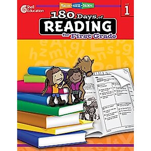 180 Days of Reading: Grade 1 - Daily Reading Workbook for Classroom and Home, Sight Word Comprehension and Phonics Practice, School Level Activities Created by Teachers to Master Challenging Concepts