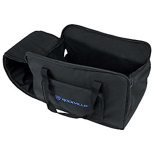 Rockville TB10 Padded Speaker Bag Carry Case For 10" DJ PA Speakers+Stand