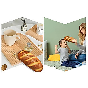 CHELEI2019 11.8" Bread Plush,Funny 3D Stuffed Bread Shape Pillow Soft Food Toy Gift for Kids