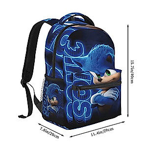 Szon Cute Backpack Bookbags Casual Durable Daypack Laptop Backpacks Waterproof Hiking Backpack for Boys Girls