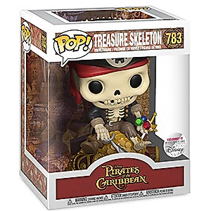 Funko 48889 Pop! Disney: Pirates of The Caribbean - Treasure Skeleton (Special Edition) #783