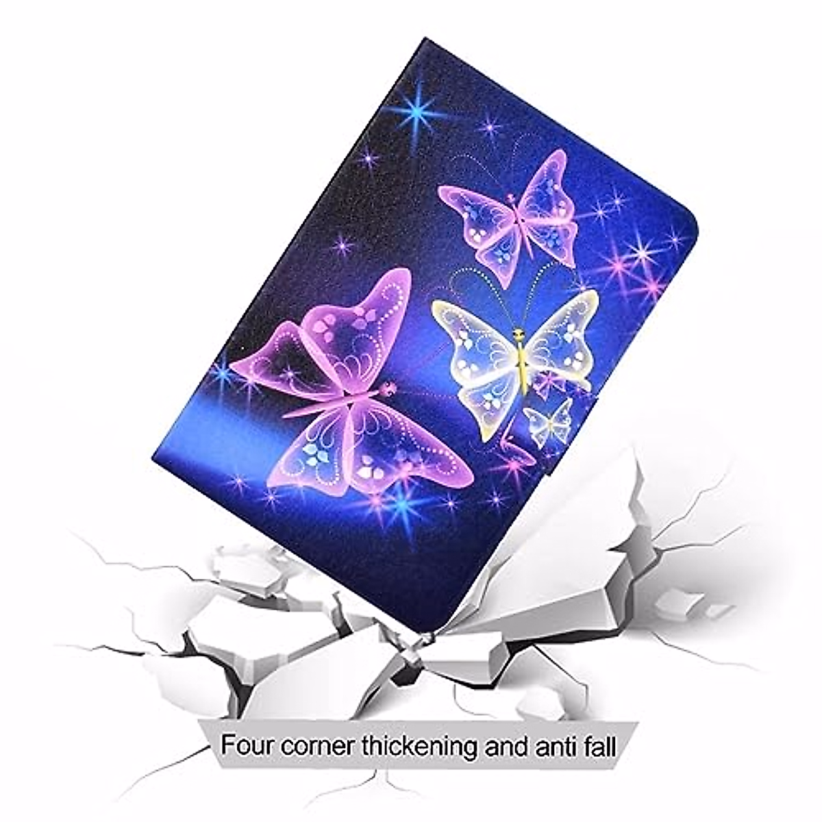 Compatible with/Replacement for Tablet PC Samsung Galaxy Tab A8 10.5 inch 2021 SM-X200/X205/X207 PU Leather Flip Cover Stand Wallet Case XXDY3(2)