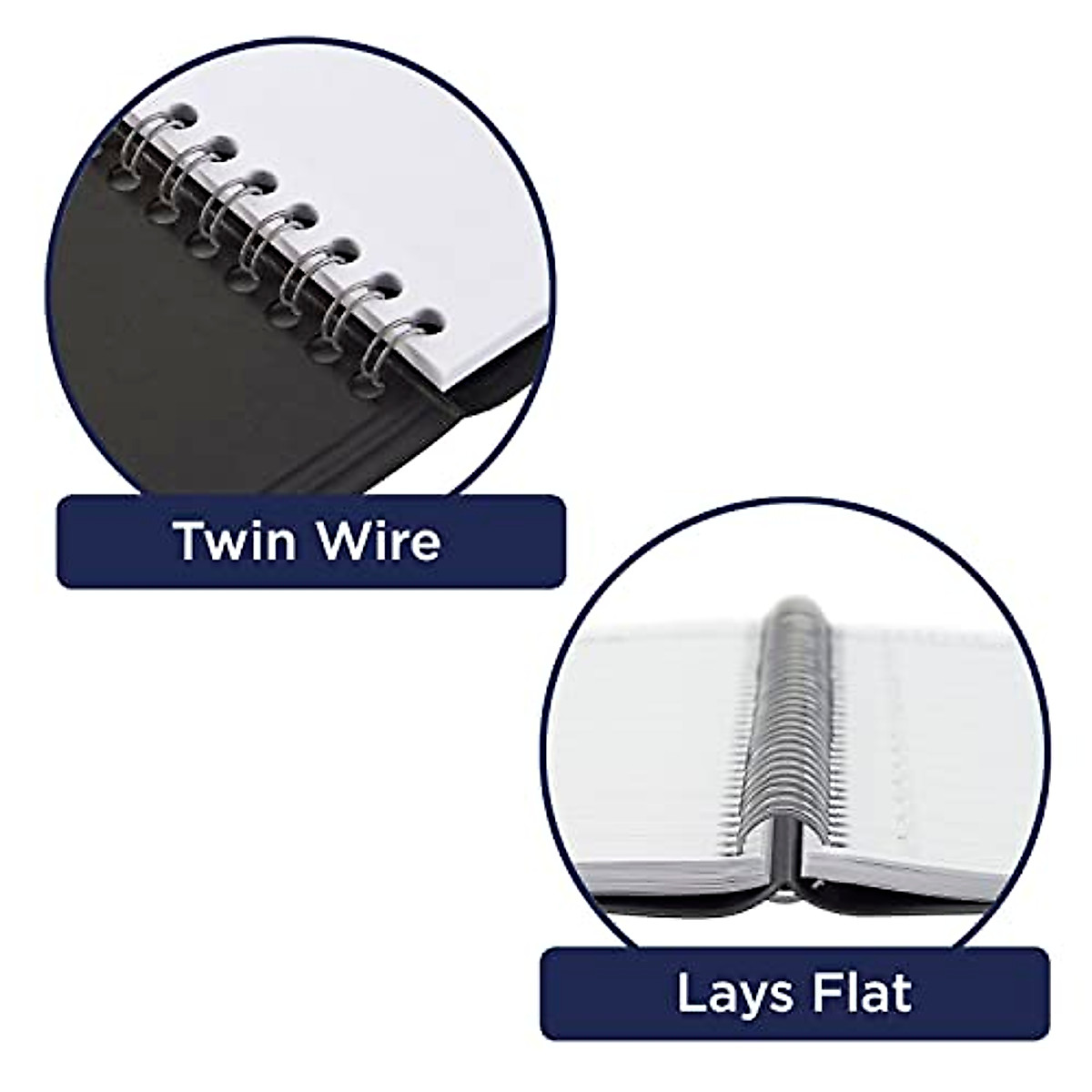 AT-A-GLANCE 2023-2024 Planner, Monthly Academic, 8-1/2" x 11", Large, DayMinder, Charcoal (AYC47045)