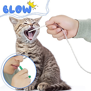 2 Pcs Mucus Trap for Puppies Suction Catheter Suction Device with Mucus Trap for Extracting Liquid or Mucous from Animal's Nose and Mouth for Small Animal, 25 Ml, 8 FR