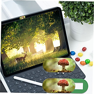Mobestech 3pcs Camera Cover Halloween Decorations Outdoor Computers Laptops Webcam Hider Camera Protector Webcam Cover Tablet Protector Tablet Laptop Lens Abs Slider Slide Rail