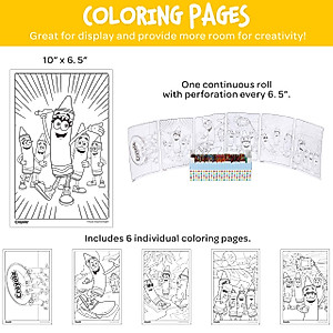 Crayola Crayon Set with Coloring Pages, Gift for Kids, 208 Crayons with Repeats of Favorite Colors