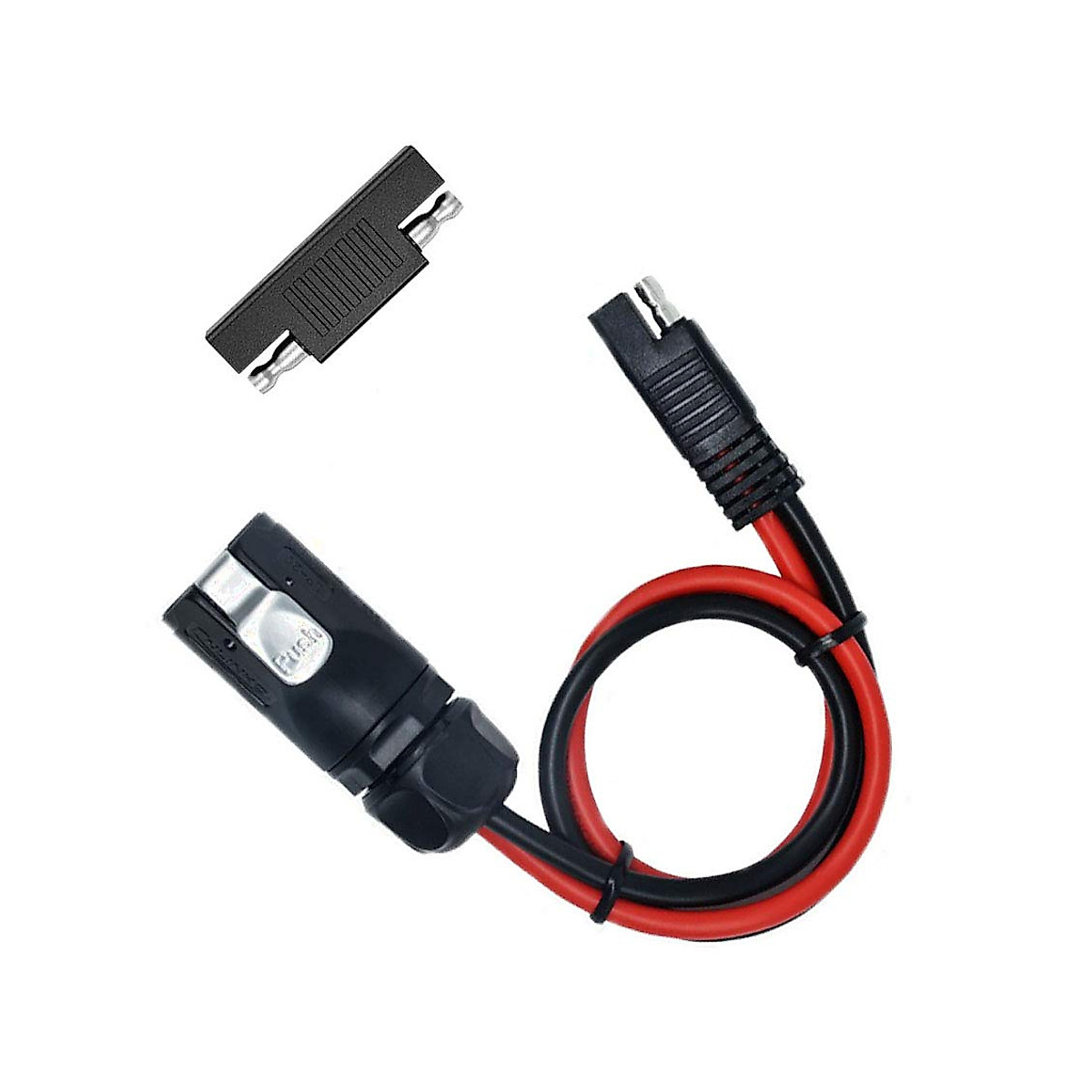 MOOJP 10AWG 2 Pin Power Industrial Circular Connector Solar Panel Connector SAE Adpater Cable for Furrion Solar Panel Forrest River RV Ports DIY Battery Grand Design RV's Industry 18in