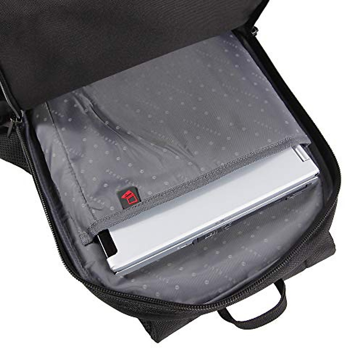 Perry Ellis Men's M150 Business Laptop Backpack, Black, One Size