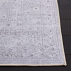 SAFAVIEH Tucson Collection Area Rug - 8' x 10', Beige & Beige, Persian Design, Non-Shedding Machine Washable & Slip Resistant Ideal for High Traffic Areas in Living Room, Bedroom (TSN199B)