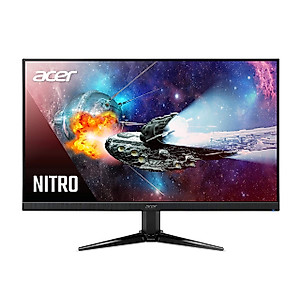 Acer Nitro QG241Y Pbmiipx 23.8" FHD Monitor with AMD FreeSync Premium, Up to 165Hz, DP 1.2, HDMI 2.0 & HDMI 1.4 USB 3.0 Dock U301, 2 x HDMI | 1 x USB 3.1 | 4 x USB 2.0| 2 x USB 3.1 Gen 1