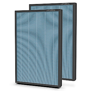 Airthereal APH230C Air Purifier Replacement Filter Set - 3 Filtration Stage True HEPA Technology - Eliminates Pollen, Dust, Fire Smoke, Pet Dander - Pure Morning (2-Pack)