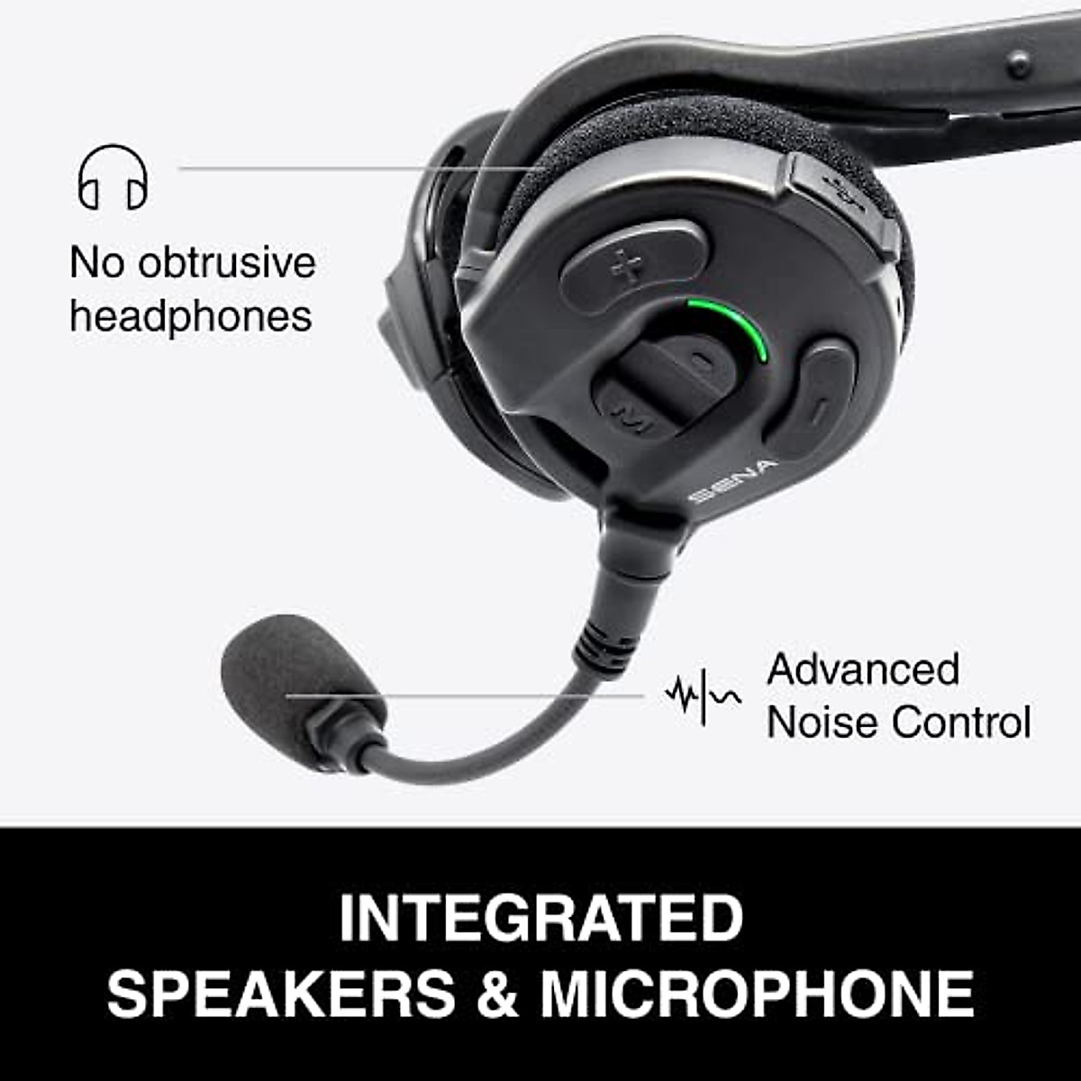 Sena Expand Mesh Multi-Sport Mesh Intercom Communication Headset for Hiking, Rock Climbing, Fishing, Hunting and More