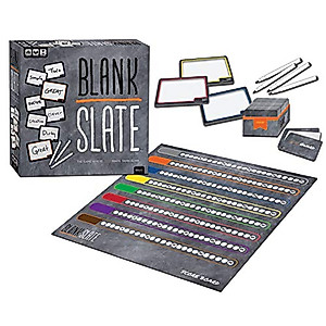 BLANK SLATE™ - The Game Where Great Minds Think Alike | Fun Family Friendly Word Association Party Game, 3 to 8 players, Black-88