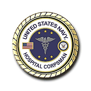 US Navy Hospital Corpsman Challenge Coin - Officially Licensed