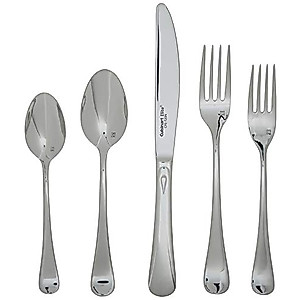 Cuisinart 20 Piece, Trevoux flatware set, Silver