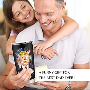 Gifts for Dad from Daughter, Son - Christmas Gifts for Dad, Dad Christmas Gifts - Birthday Gifts for Dad, Dad Birthday Gift - Dad Gifts from Son, New Dad Gifts for Men, Father Gifts - 20 Oz Tumbler