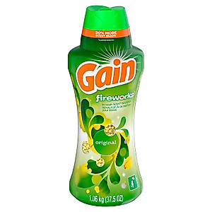 Gain Gain Fireworks in-wash Scent Booster Beads, Original (37.5 Oz.)