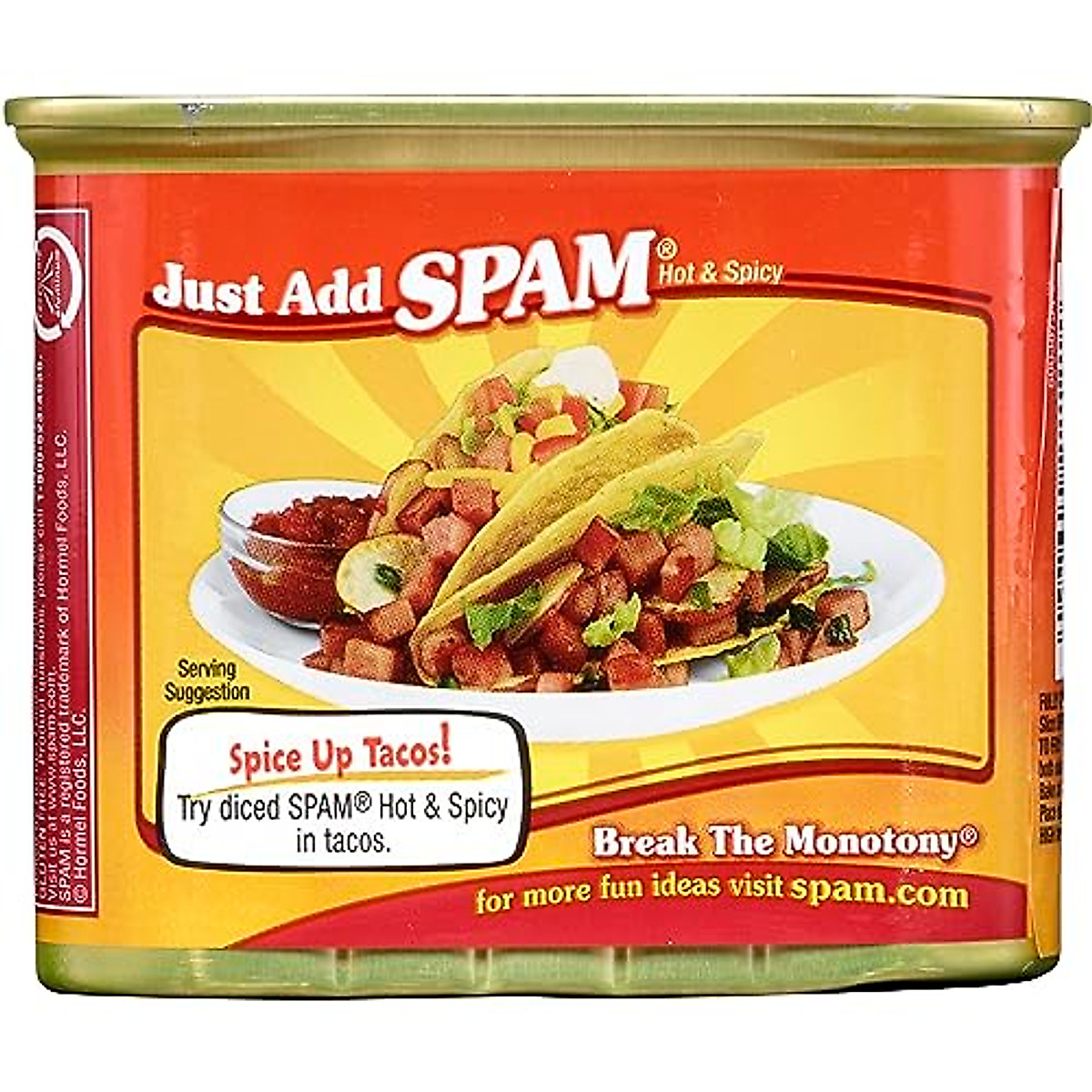 Spam Hot & Spicy, 12 Ounce Can