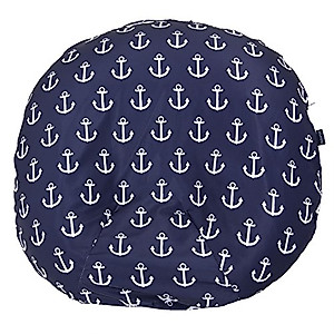Removable Newborn Lounger Cover Water Resistant with Nautical Anchors
