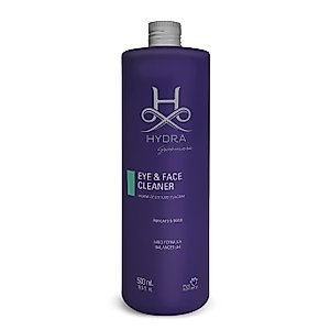 Hydra Professional Face and Eye Cleaner for Dogs and Cats, No-Rinse Pet Cleaner for All Breeds and Coat Types
