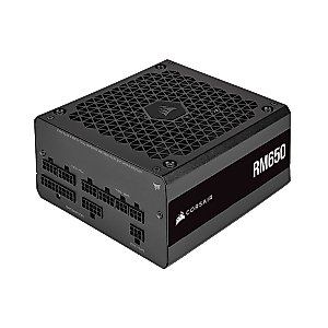 CORSAIR RM Series (2021), RM650, 650 Watt, 80 PLUS GOLD Certified, Fully Modular Power Supply