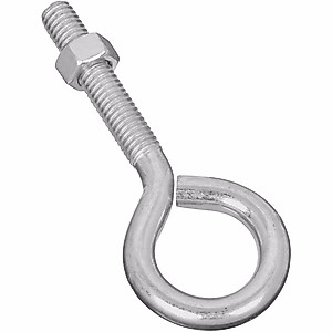 National Hardware N221-267 2160BC Eye Bolt in Zinc plated 3/8" x 4"