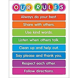Color Your Classroom: Our Rules Chart