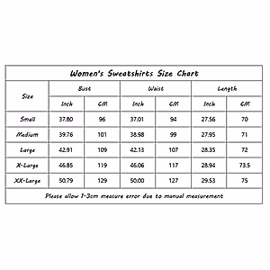 WEESO Crew Neck Sweatshirts Hoodies for Women Tunic Tops for Leggings Coffee Large