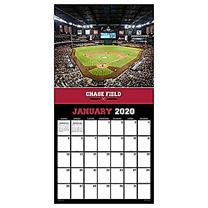 2020 Ballparks Wall Calendar